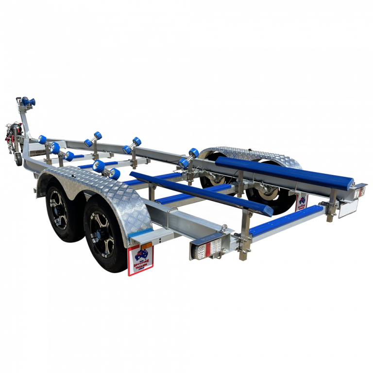 5.2 – 5.8m (17-19ft) Aluminium Boat Trailer - 2000kg (ATM) 625D